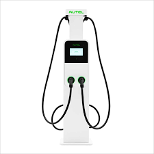 Autel MaxiCharger AC Ultra 19.2kW (80A) - Dual Port Pedestal, 8" LED ...